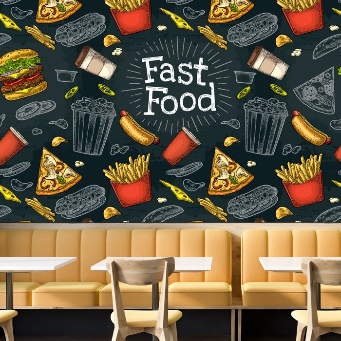 Fototapet Restaurant Fast Food FTS21