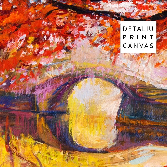 Tablou Canvas Peisaj Romantic de Toamna TPP27