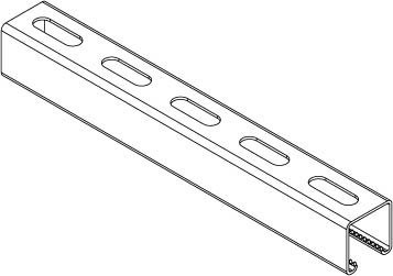Sina profil C 41/41/2.0 3m Heko