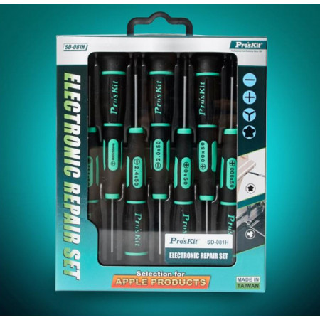 Set surubelnite de precizie, 7buc