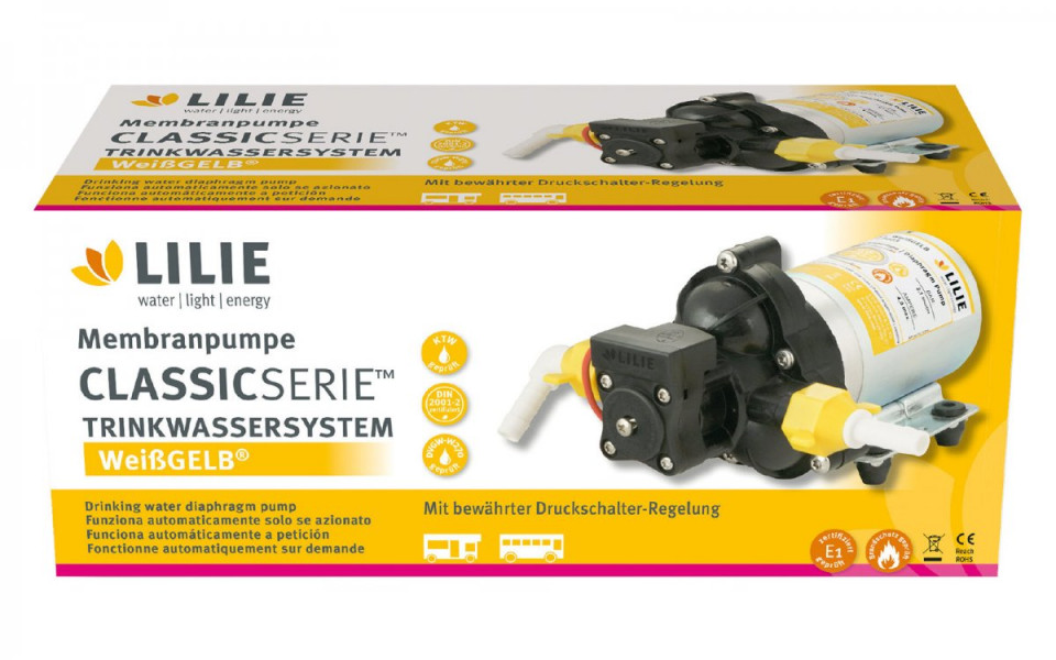 Pompa de apa externa "Classic LP 204" 7l/min, 1,4 bar pentru rulote sau ...