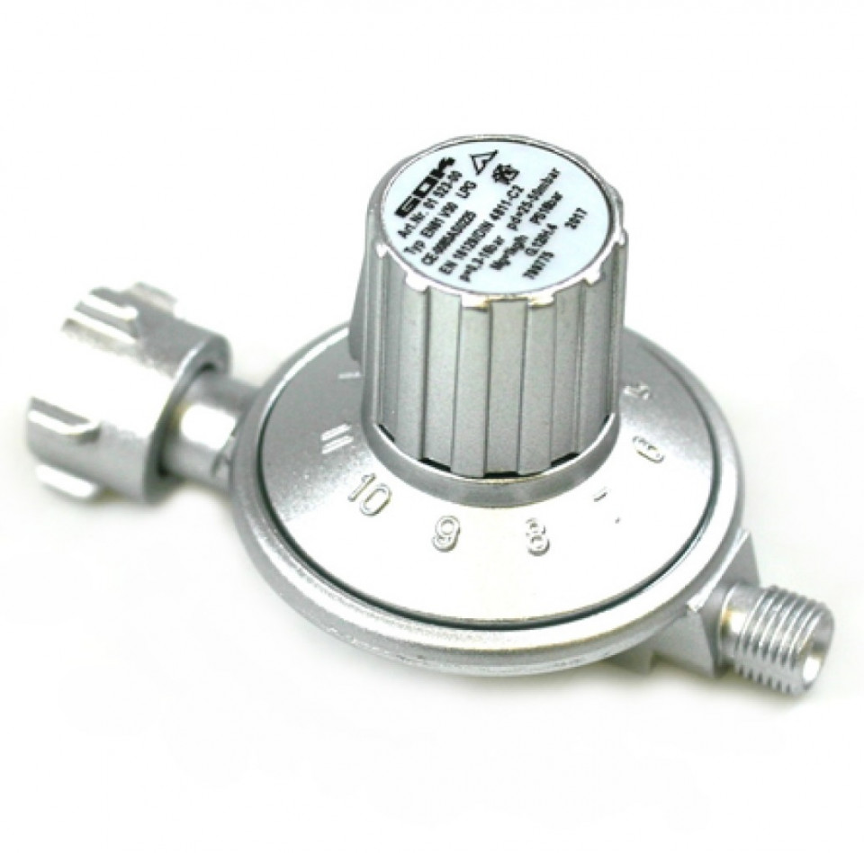 Regulator de gaz butelie model Germania, presiune reglabila 25 - 50mbar