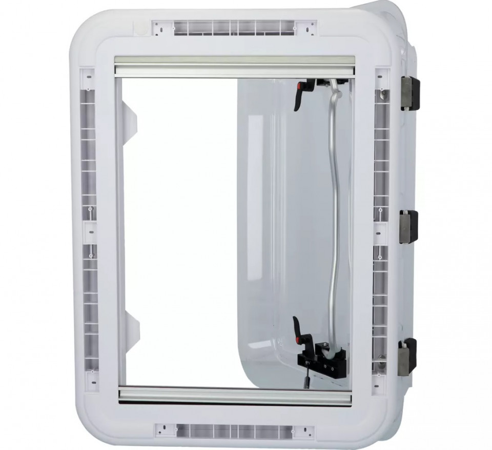 Trapă 50 x 70 cm cu capac transparent, jaluzea si plasa de tantari ...