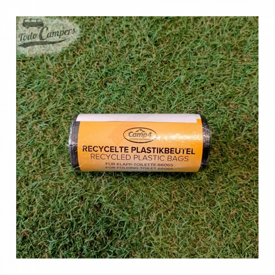 Saci din plastic reciclabil pentru WC mobil "Camp4"