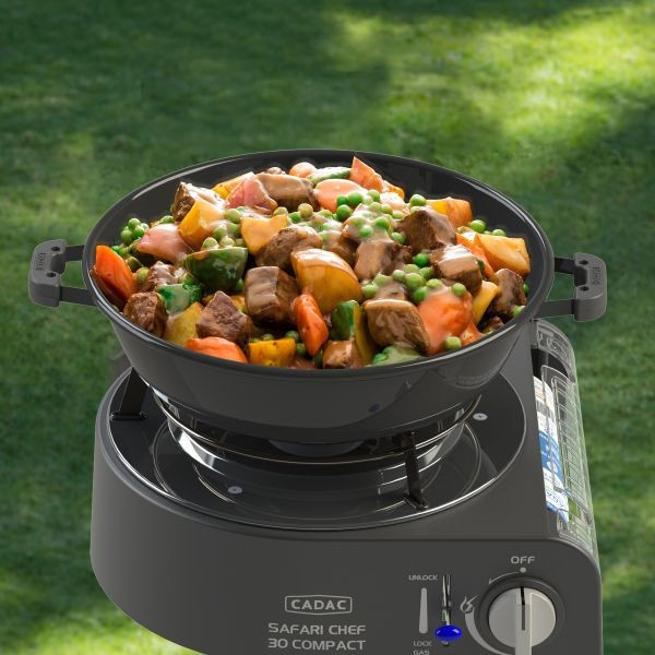 Gratar pe gaz Safari Chef Compact 30 LITE cu butelie tip cartus HP