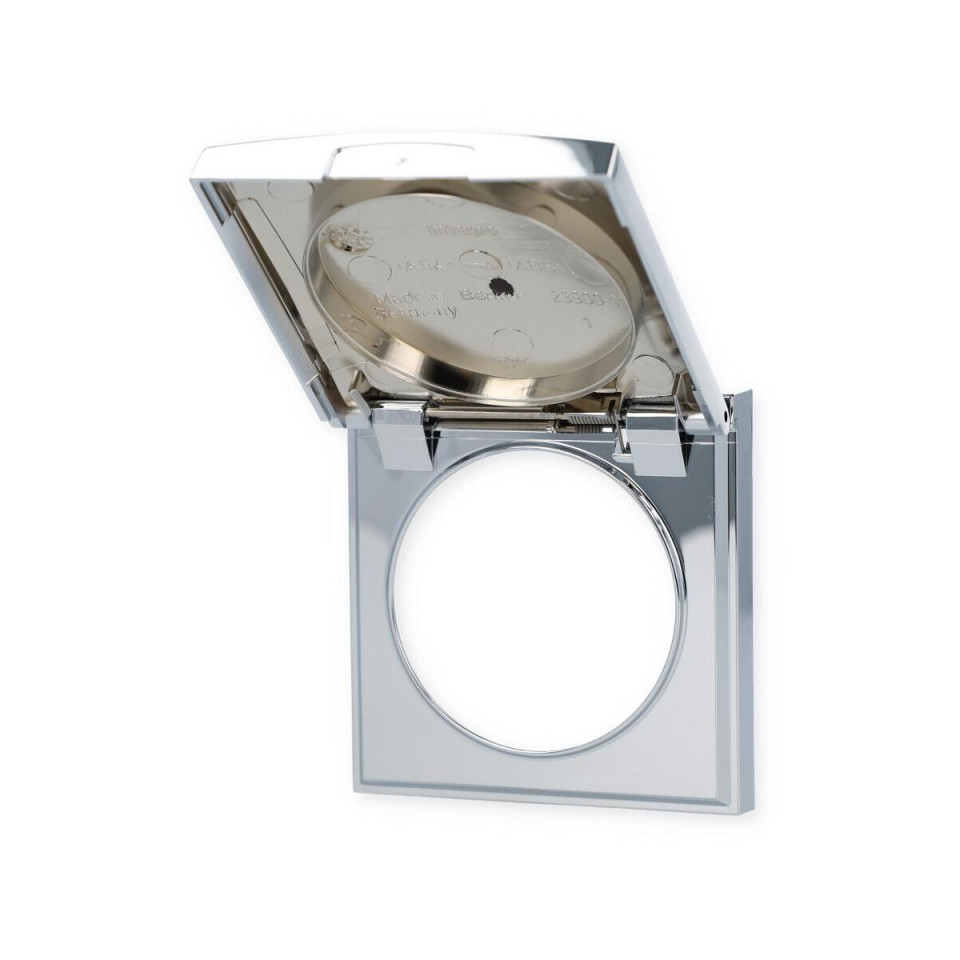 Rama cu capac pentru sistemul Berker Integra, CROM LUCIOS