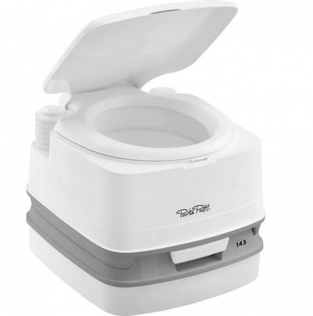 WC mobil "Porta Potti" 145, inaltime scaun 32,4 cm, pompa cu burduf