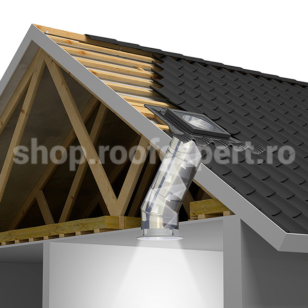 Tunel solar VELUX TWR - tub rigid