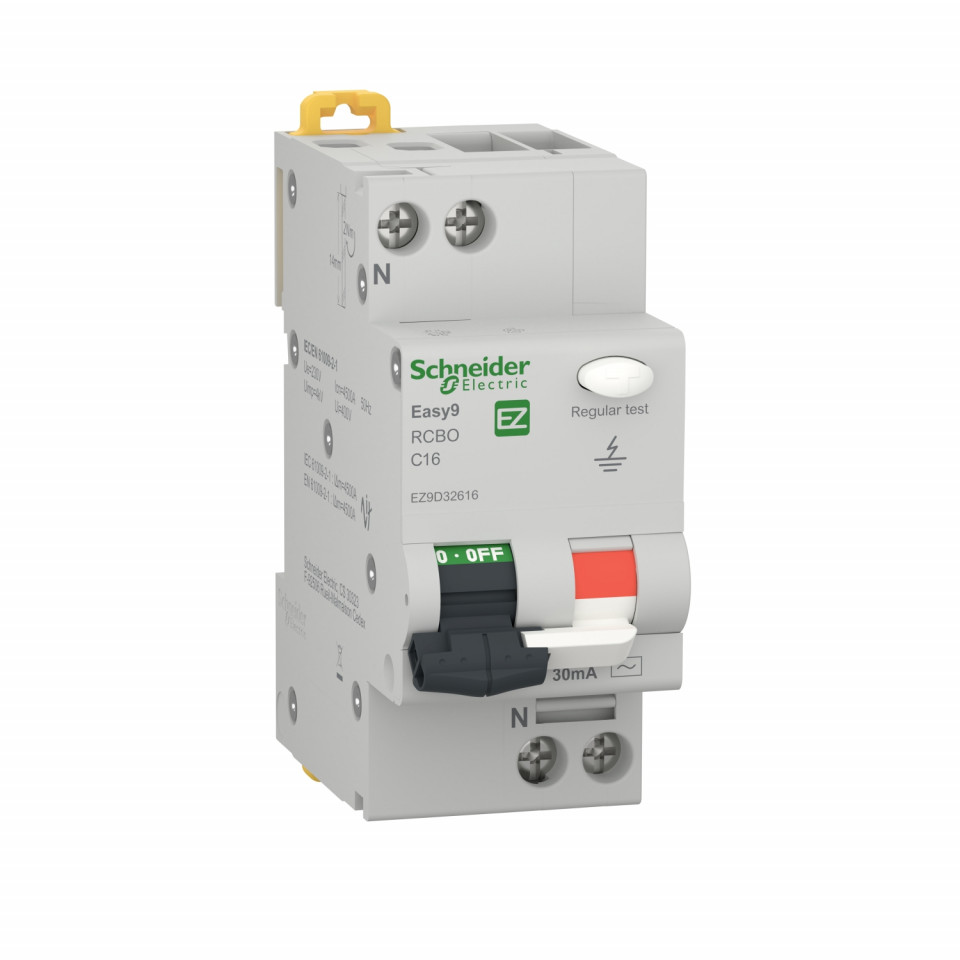 Siguranta automata cu protectie diferentiala 16A P+N