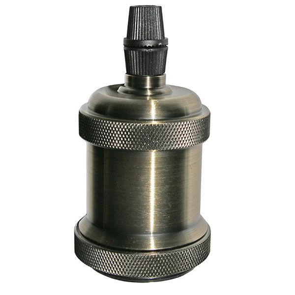 Dulie Vintage E27 din aluminiu, auriu rustic, Lumen