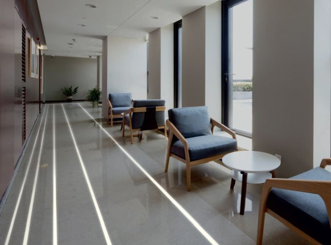 Profil LED de pardoseală FLOOR8, aluminiu anodizat, lungime 2m