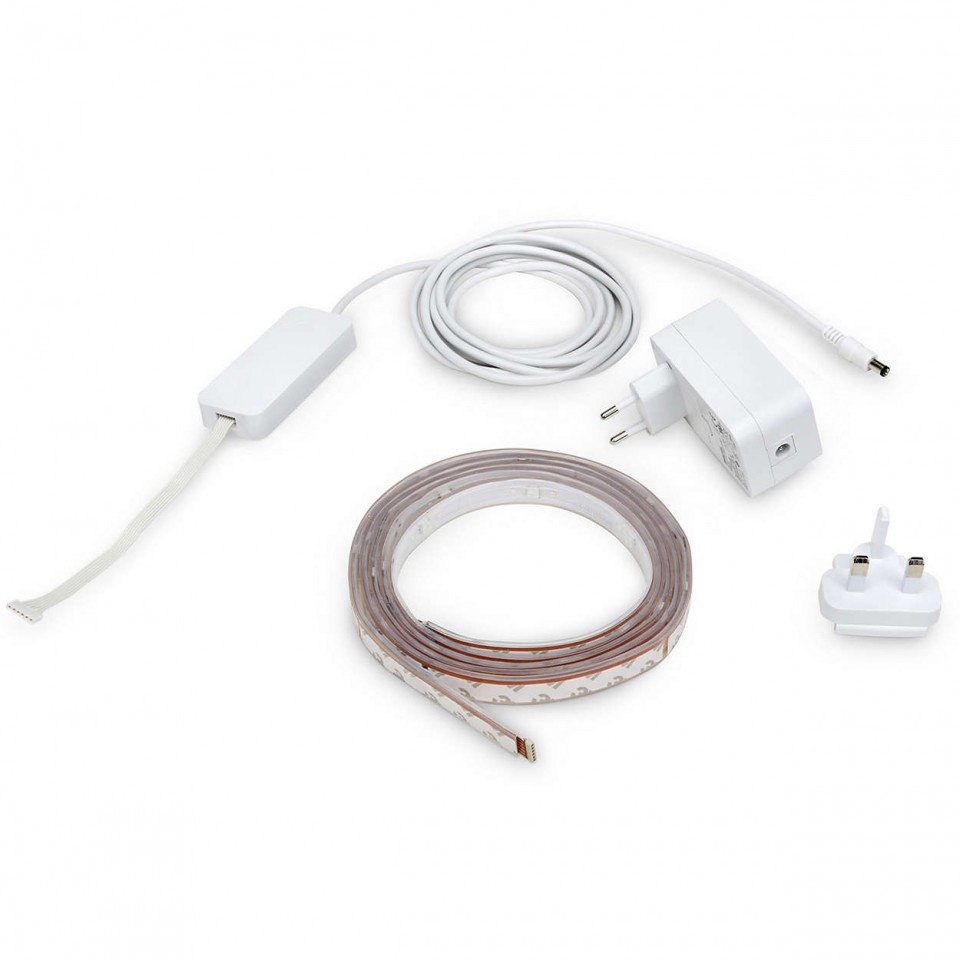 Philips - Set HUE LightStrips (1 banda LED 2m + 1 adaptor)