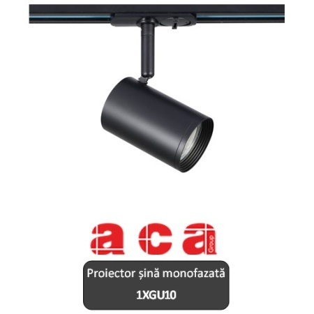 Aca Lighting Reflector interior Alb sau Negru 1XGU10