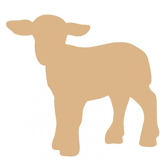 MDF Lam 43x40 cm (Locatie: KB)