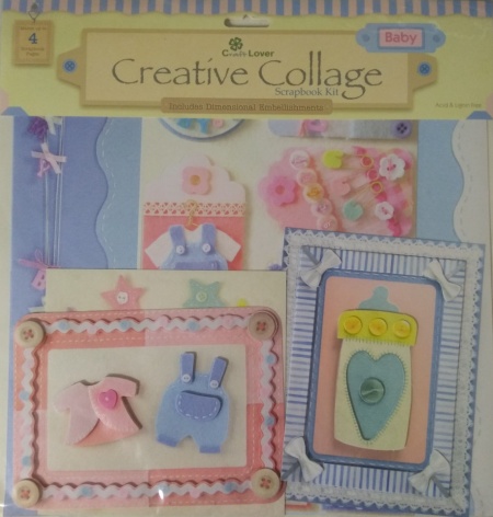 Creative Collage scrapbook kit