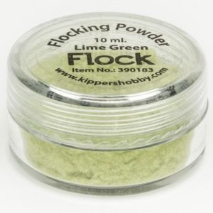 Flocking Powder Lime Green 390183