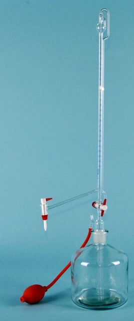 Biureta automata Pellet sticla alba clasa A 10/0,05 - microscopic.ro ...