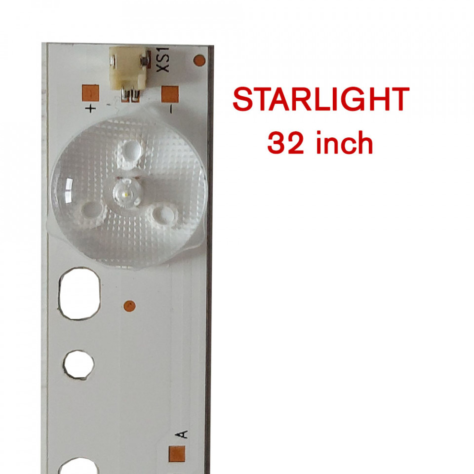 Set barete LED TV STARLIGHT 32 inch, set 3 barete 10 leduri TV ...