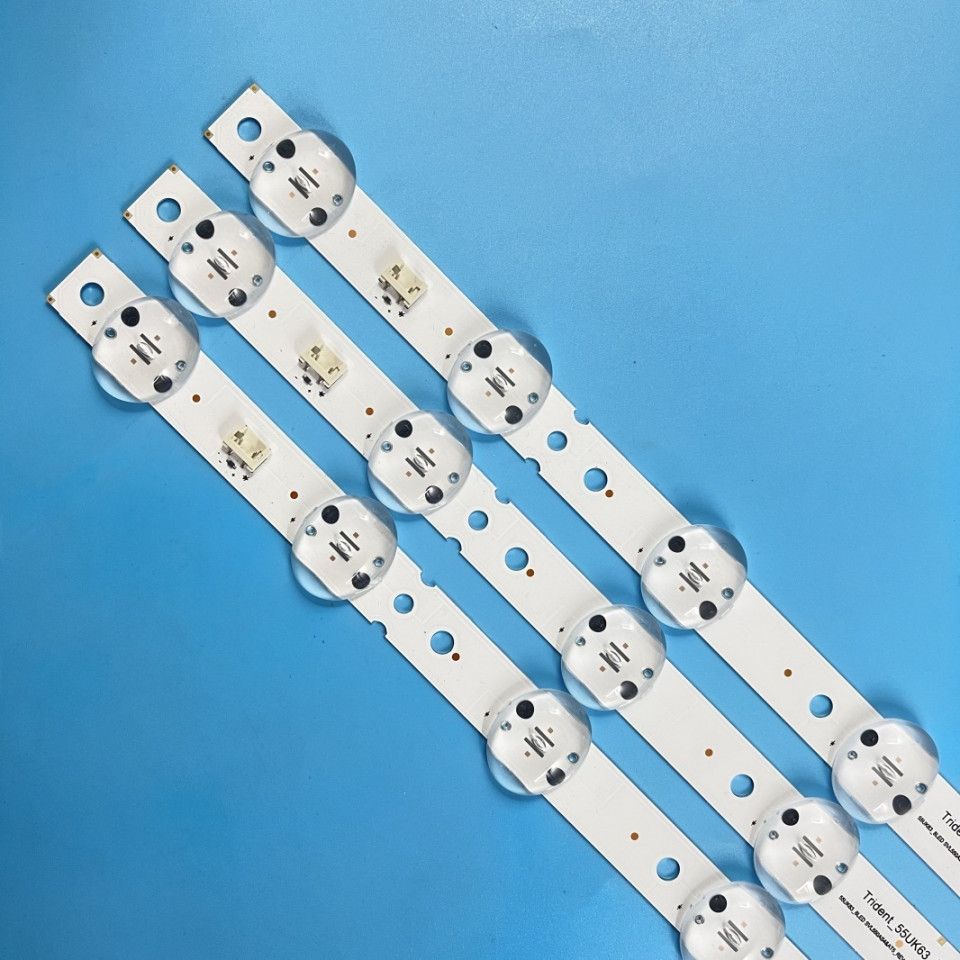 Set barete led tv LG 55 inch 55UK6300MLB SSC_TRIDENT_55UK63 SVL550AS48AT5 3*8led 598 mm 6v