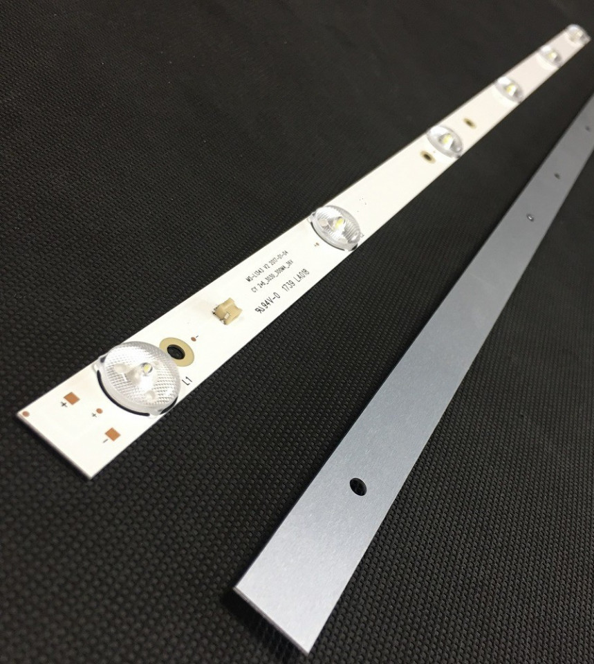 Barete LED 32 inch universale, set de 2 barete de 6 LED-uri pentru TV 32 inch; MS-L2202 V2, MS ...