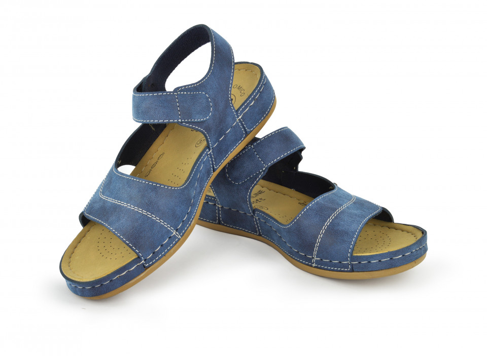 Ženske sandale 154056TT teget