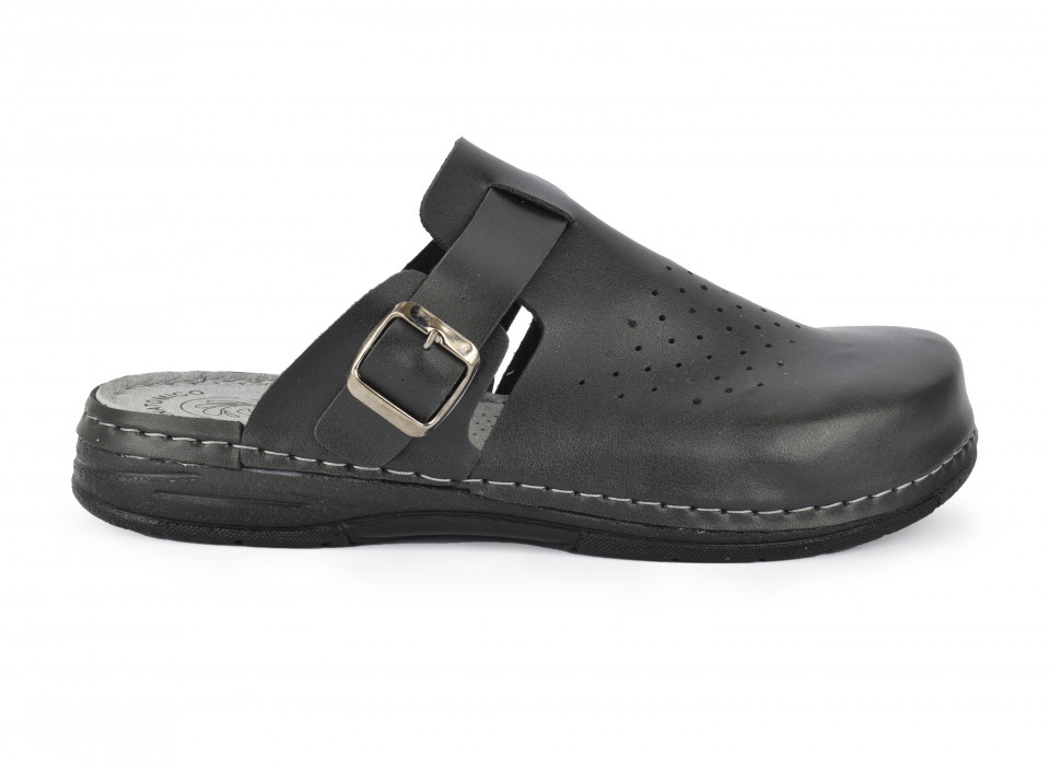 Muške papuče - Klompe 154106CR crne