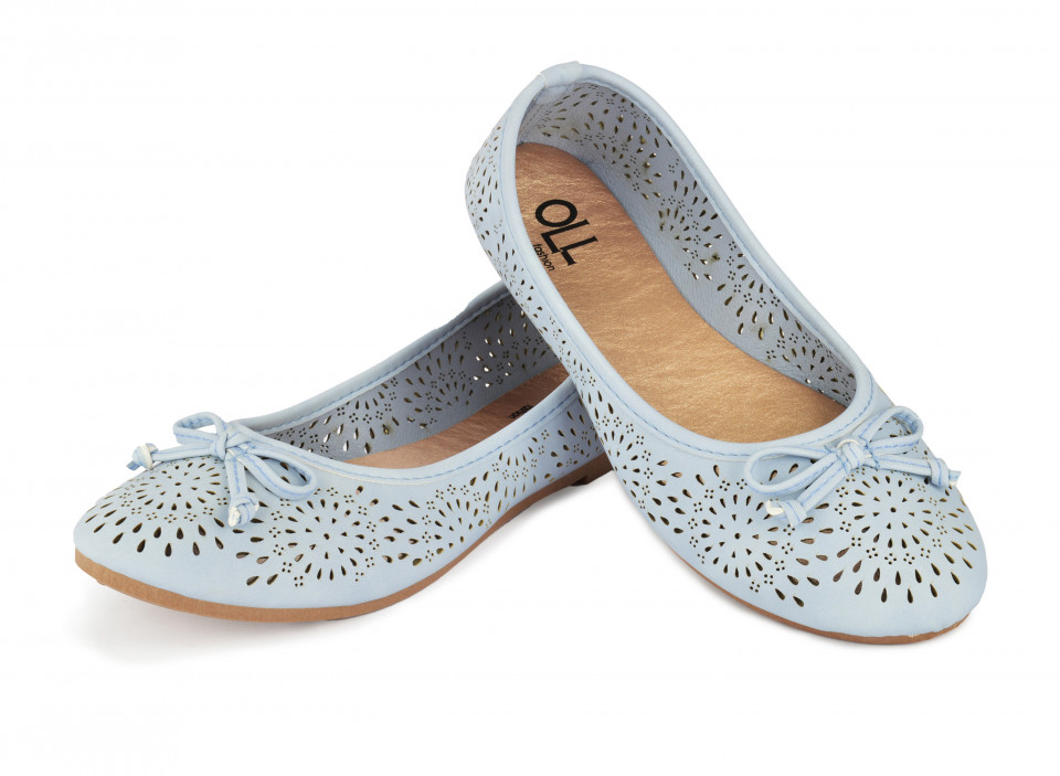 Ženske baletanke L53111TT teget