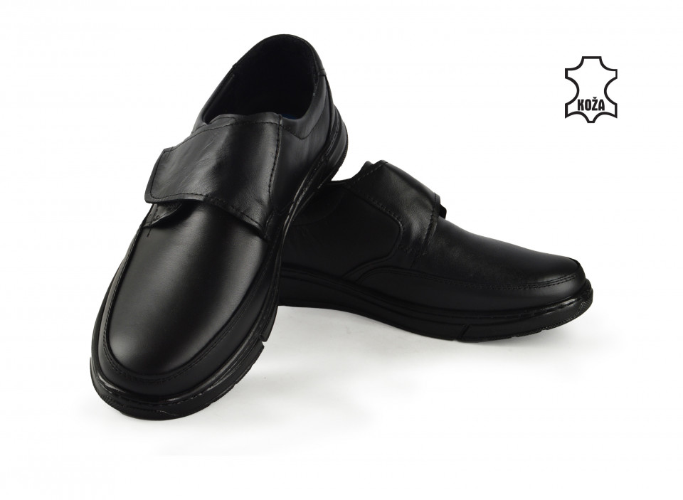 Kožne muške cipele 670013CR crne