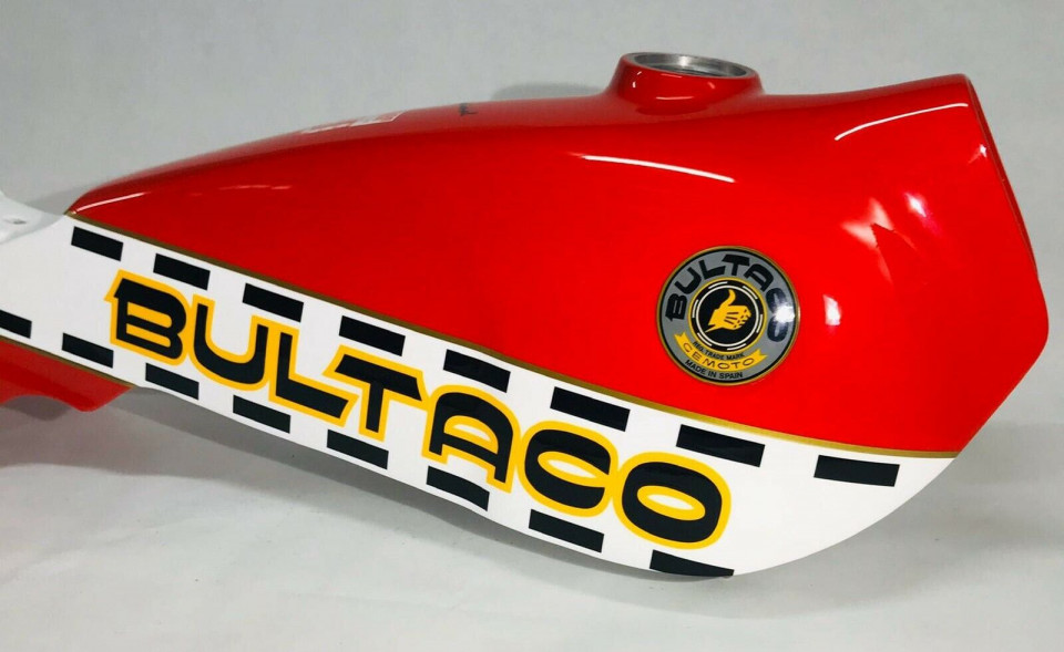 BULTACO SHERPA PETROL TANK ASTRO STYLE NEW BULTACO SHERPA KIT CAMPEON ...