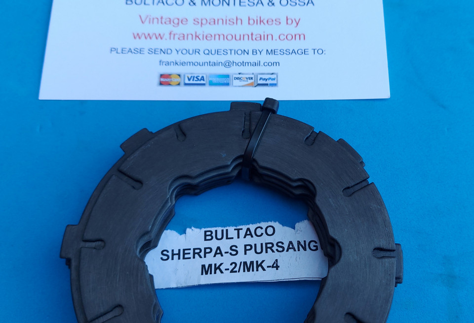 clutch plate bultaco pursang mk4