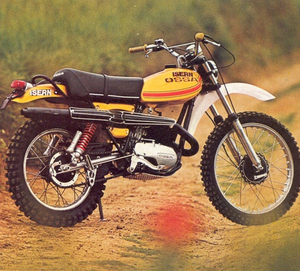 OSSA SUPER PIONEER 250 BODY PARTS COMPLETE KIT NEW OSSA MOUNTAINEER ...