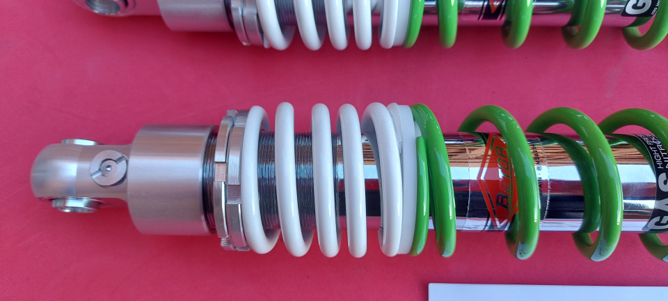 SHOCKS OSSA MICK ANDREWS OSSA MAR GAS SHOCKS ALUMINUM