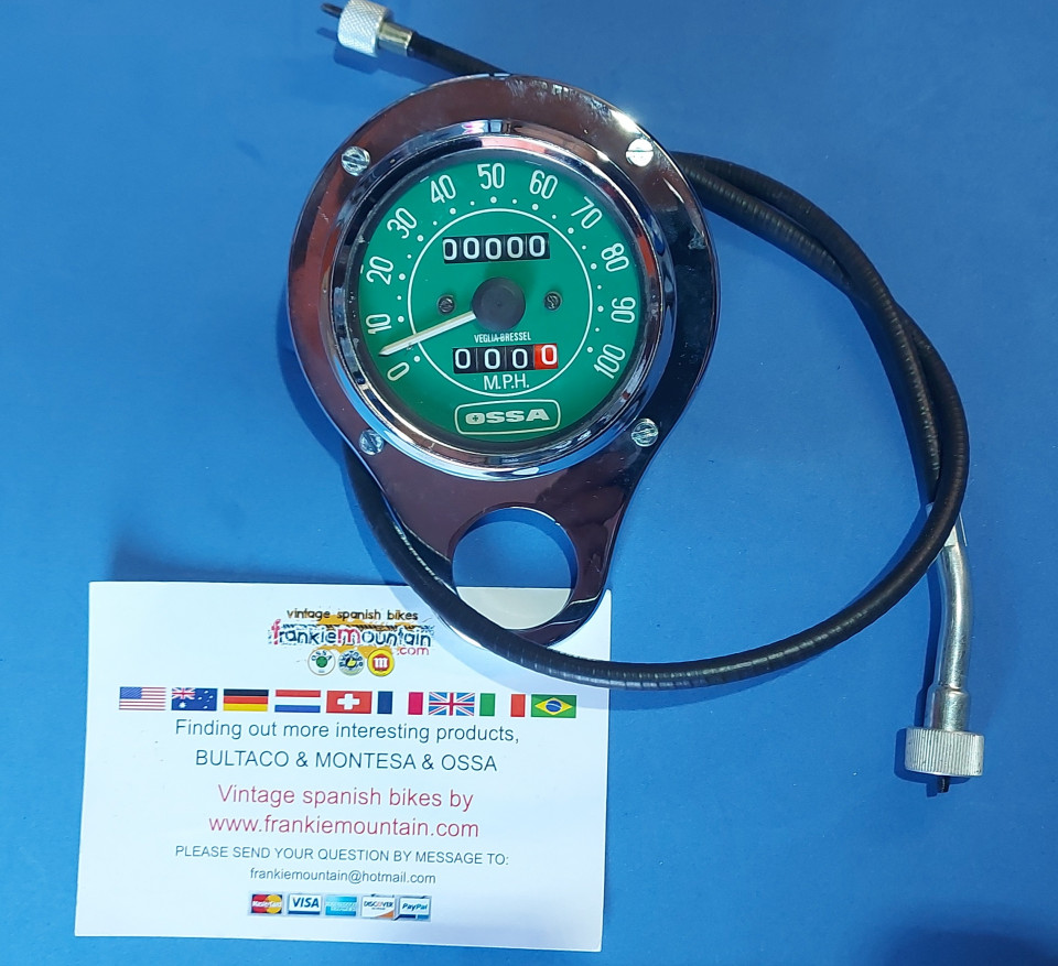 SPEEDOMETER OSSA DESERT OSSA MOUNTAINEER OSSA ENDURO
