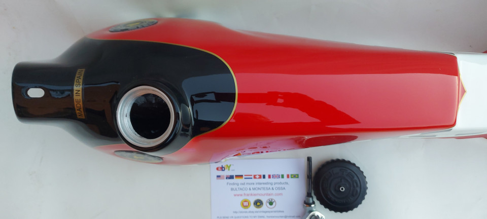 BULTACO SHERPA PETROL TANK ASTRO STYLE NEW BULTACO SHERPA KIT CAMPEON ...