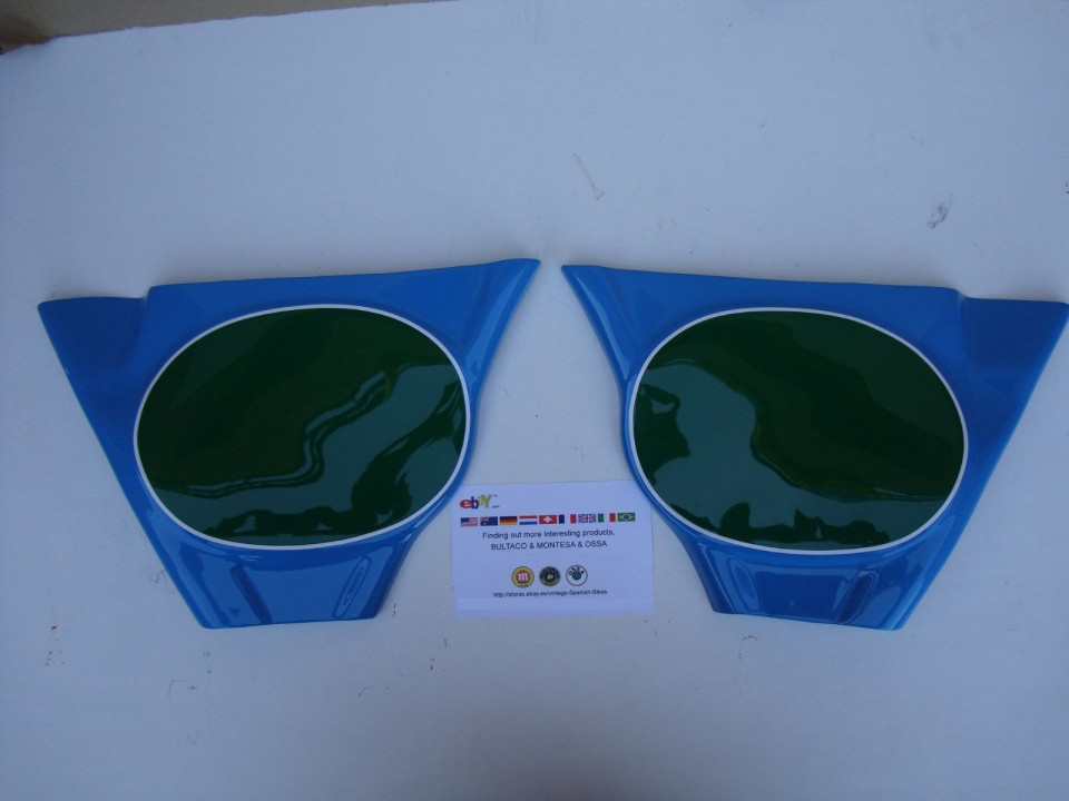 BULTACO PURSANG MK7 GASTANK AND SIDE PANELS MODEL 120 BULTACO PURSANG ...