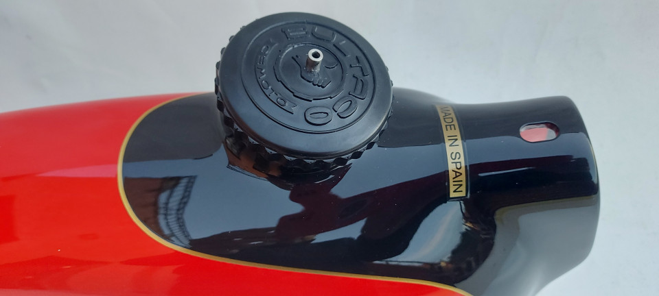 BULTACO SHERPA PETROL TANK ASTRO STYLE NEW BULTACO SHERPA KIT CAMPEON ...