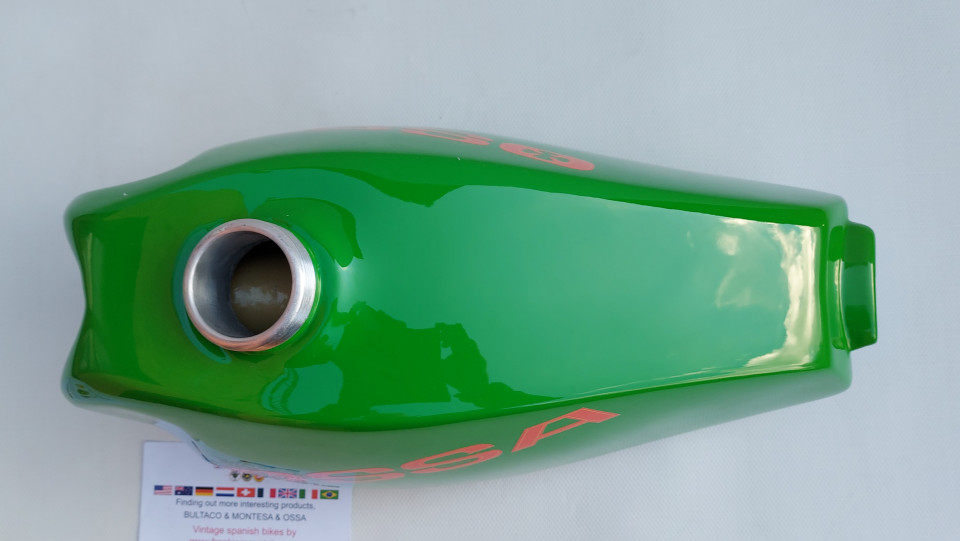 OSSA TR77 GAS TANK NEW OSSA TR 77 PETROL TANK OSSA TR77 PETROL TANK OSSA