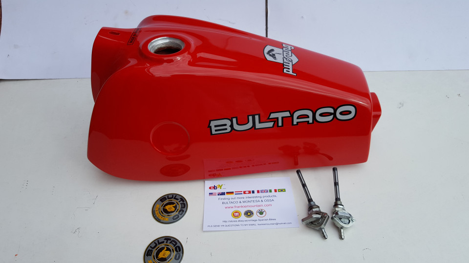 GAS TANK BULTACO PURSANG MK9 MODEL 168 NEW