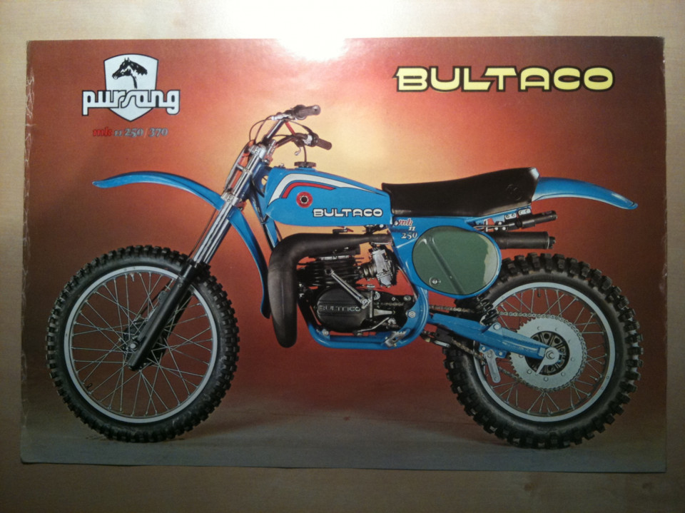 BULTACO PURSANG 250 MK11 SET OF DECALS FULL BIKE MODEL PURSANG 206
