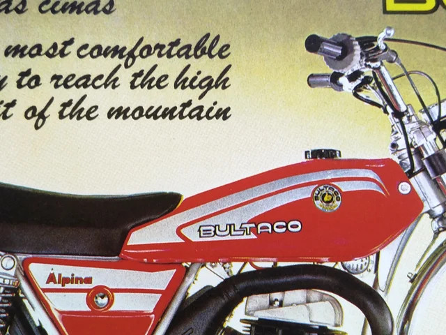 DECALS BULTACO ALPINA 165 ALPINA 166 NEW COMPLETE SET DECALS STICKERS ...