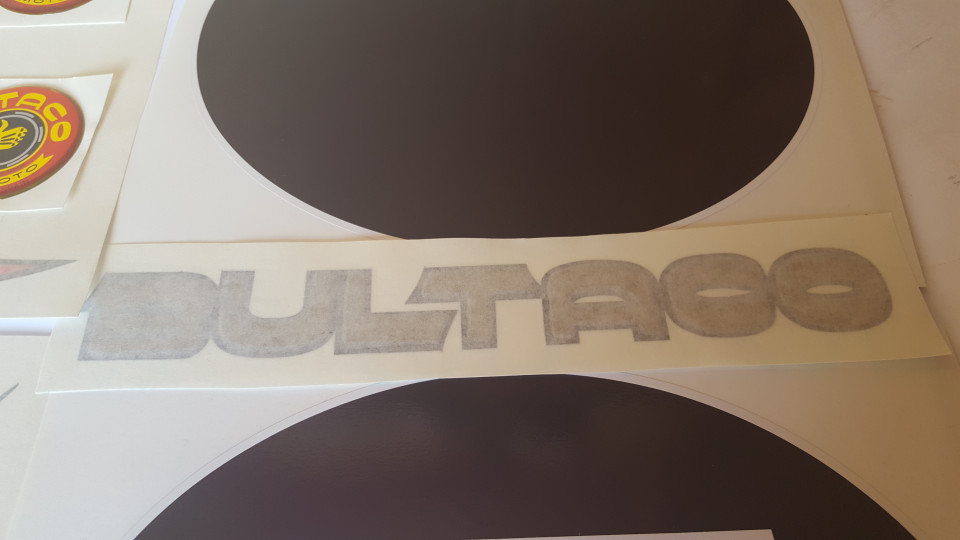 DECALS BULTACO PURSANG MK9 125cc MODEL 162 FULL KIT DECALS BULTACO ...