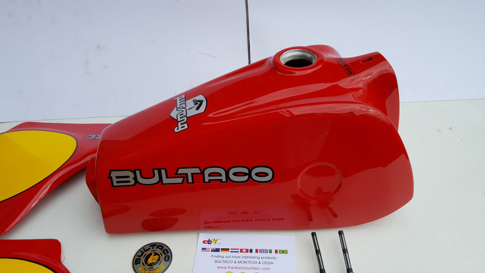 GAS TANK BULTACO PURSANG MK9 MODEL 168 NEW