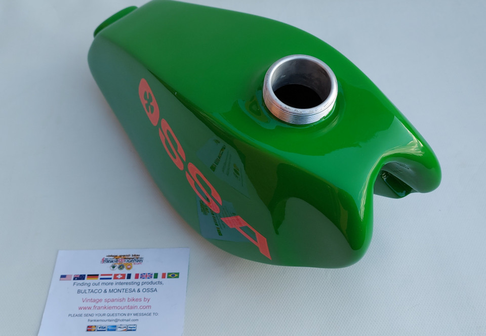OSSA TR77 GAS TANK NEW OSSA TR 77 PETROL TANK OSSA TR77 PETROL TANK OSSA