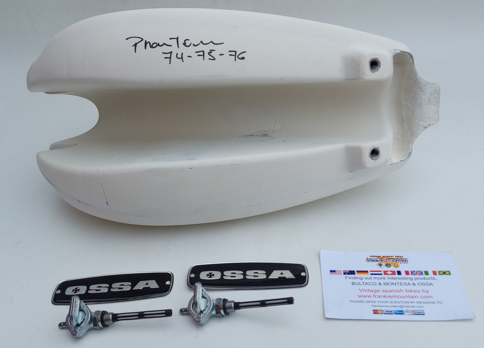 GAS TANK OSSA PHANTOM 76 OSSA PHANTOM AS76 GAS TANK OSSA PHANTOM GP76 ...