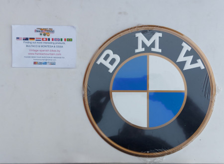 BMW PLATE GARAGE DECORATIVE ALLOY