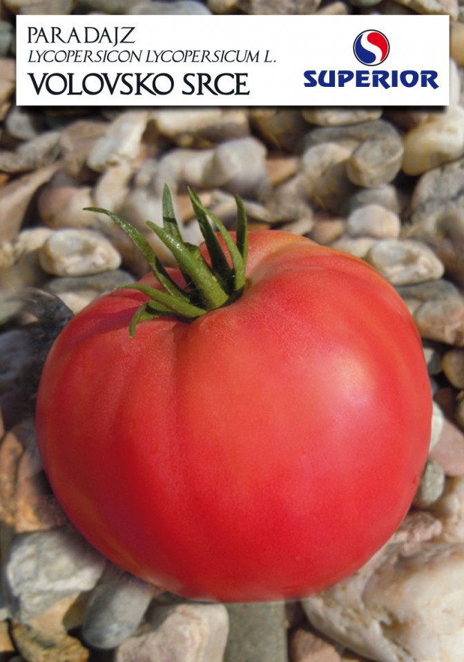 Inima de Bou Roz Gigant (300 seminte) de rosii soi gigant, Superior Seeds