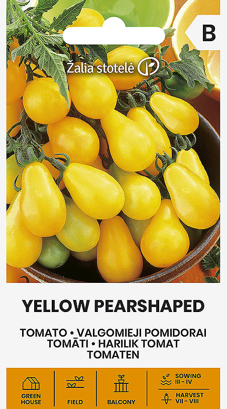 Yellow Pearshaped (120 seminte) de rosii galbene prunisoare tip cherry ...