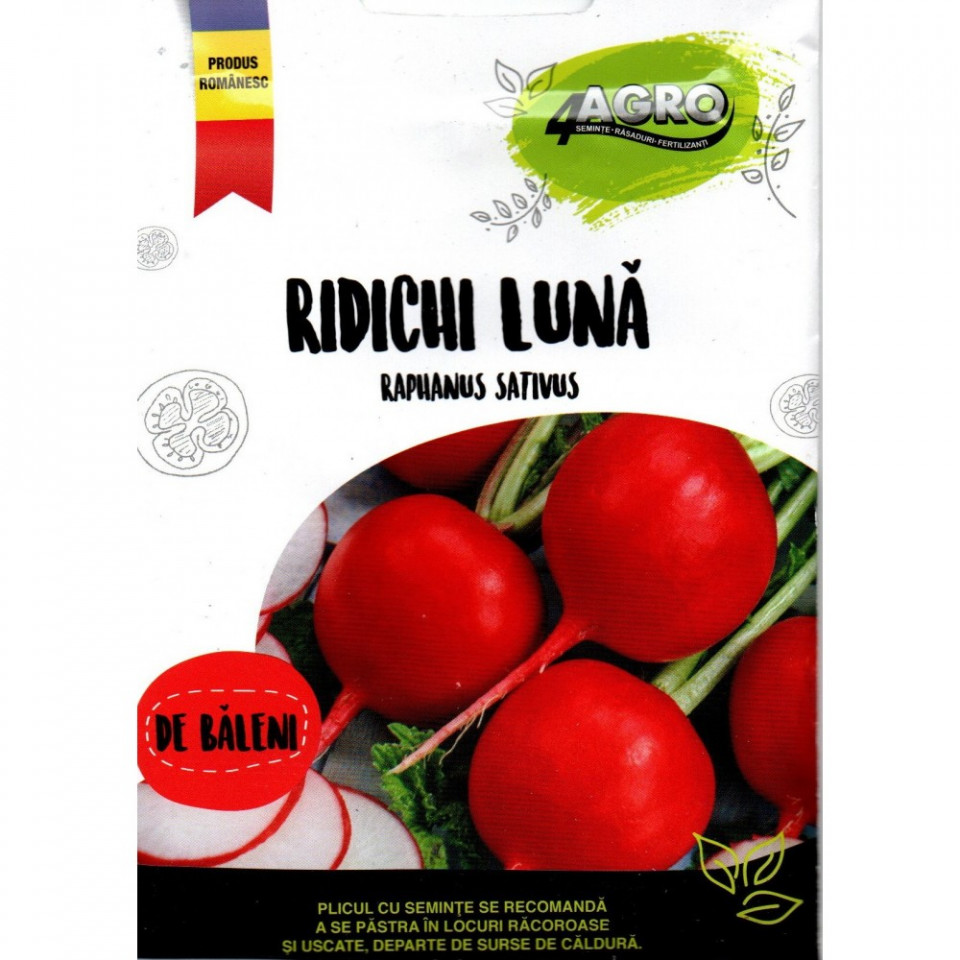 Ridichi de luna de Baleni (3 gr ) seminte de ridich de luna romanesti ...