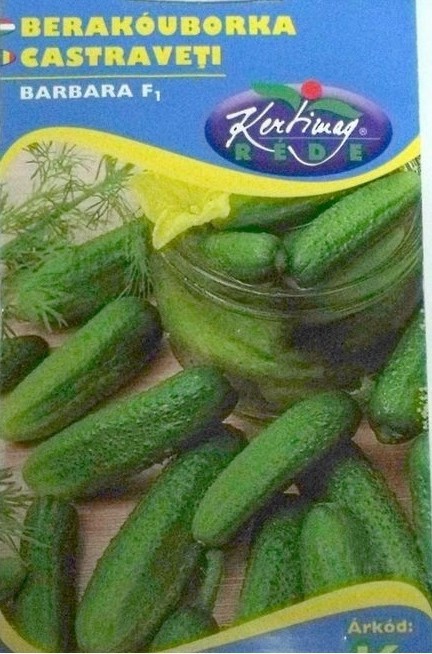 Seminte castraveti cornison Barbara F1 (2 gr), semitimpurii, Kertimag