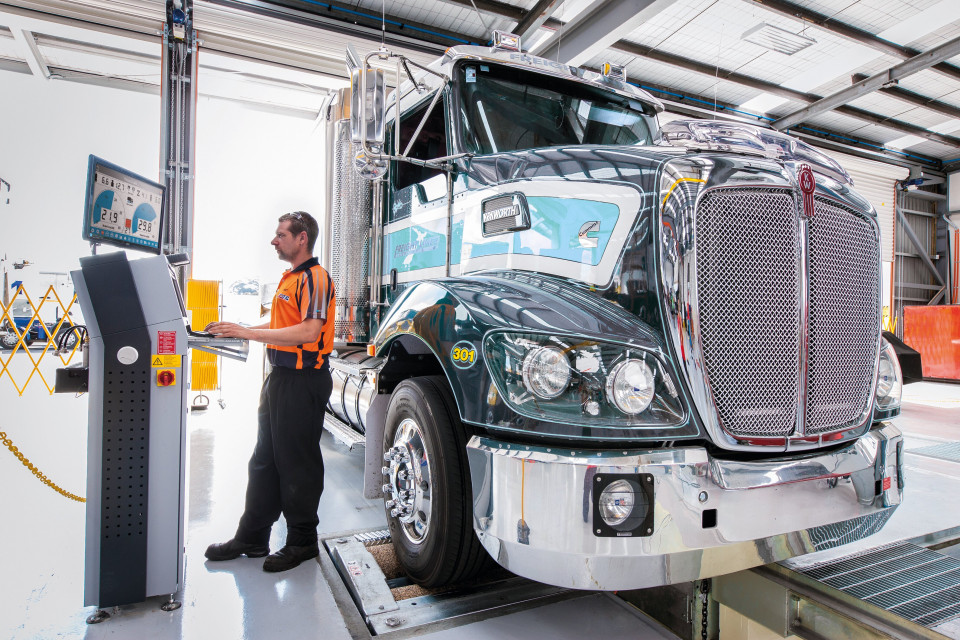 Stand frana camioane 13 Tone clasa II - III MAHA MBT 4250 EUROSYSTEM